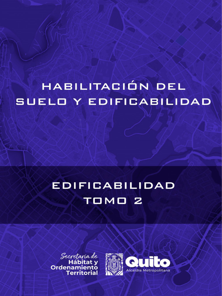 RTAU Tomo2-Edificabilidad | PDF | edificio | Urbanismo