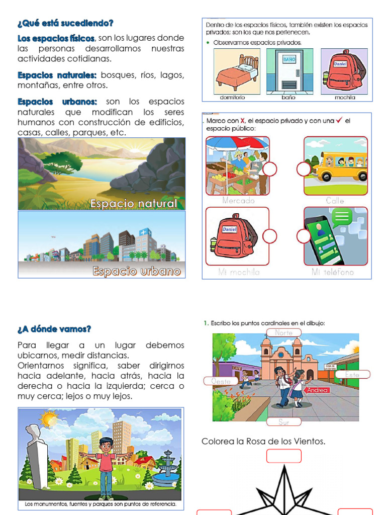 Espacios y Recursos en la Comunidad | PDF | Naturaleza | Ciencias de la ...