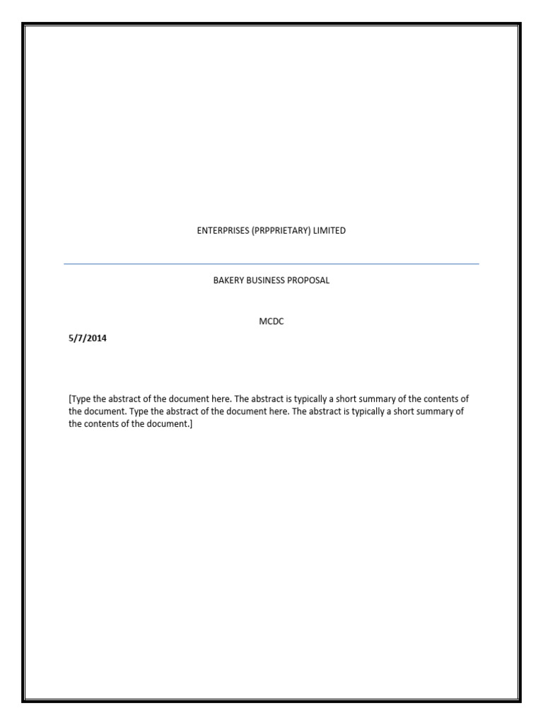 BAKERY - Copy Individual Application | PDF | Breads | Bakery