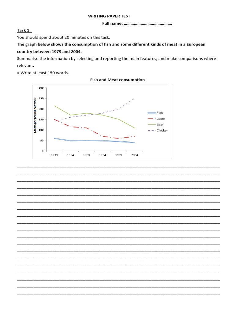 FULL WRITING TEST 1 (bản gốc) | PDF | Goal | Goal Setting