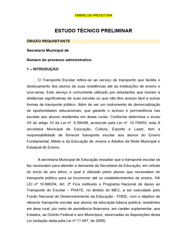 Modelo Etp - 14133 Atividade | PDF | Transporte público | Rede de computadores