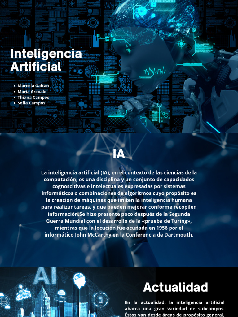 Inteligencia Artificial | Descargar gratis PDF | Inteligencia artificial | Inteligencia (IA) y ...