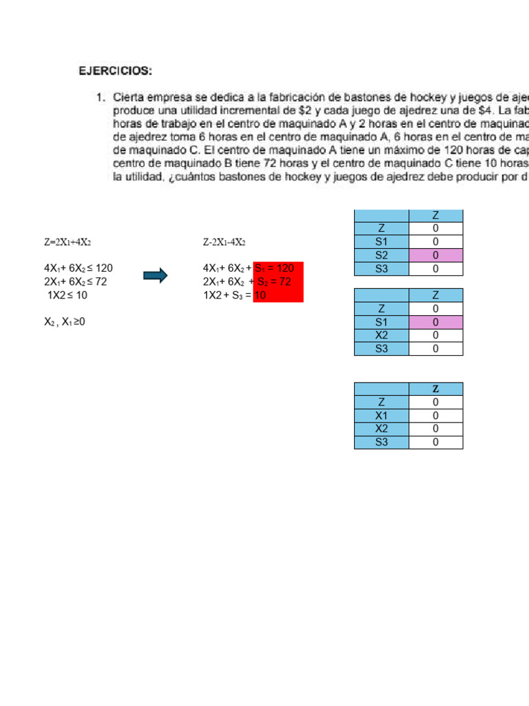 Linear Programming Constraints | PDF | Teaching Methods & Materials