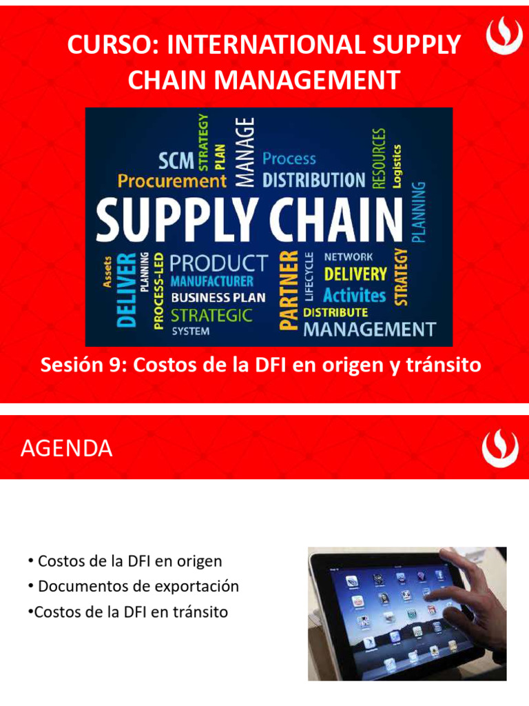 Sesión 9 - DFI en Origen y en Tránsito 2024-1 PDF | PDF | Cadena de ...
