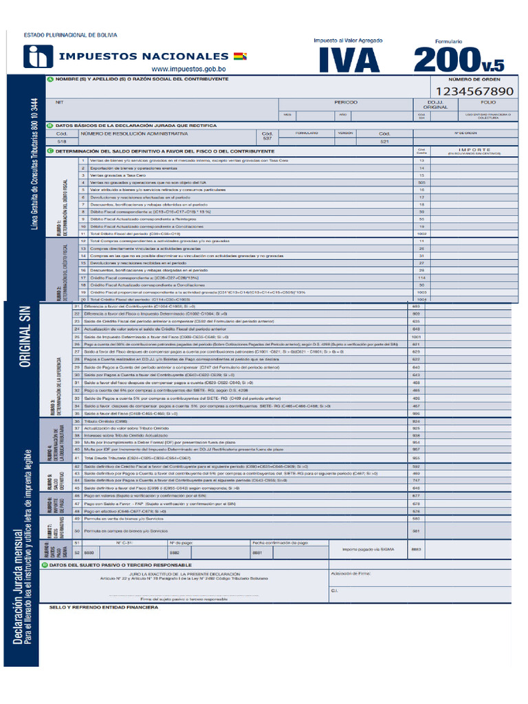 Documento 200 v5 Sistema Tributario | PDF