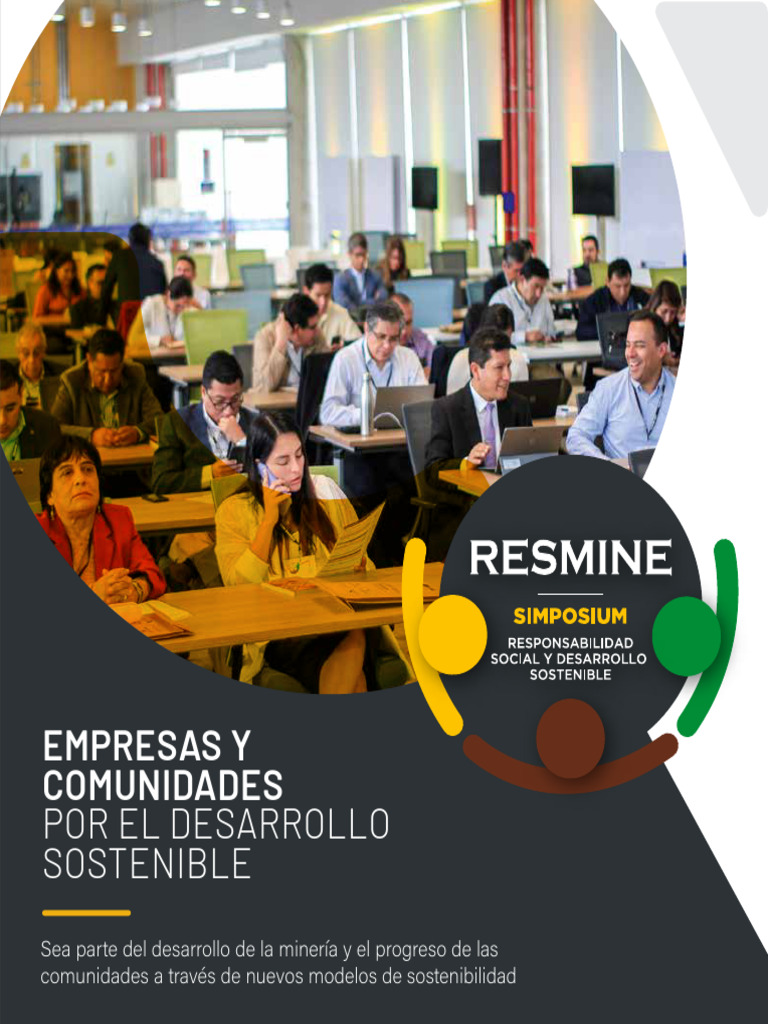 Auspicios Resmine 2024 | PDF | Economias