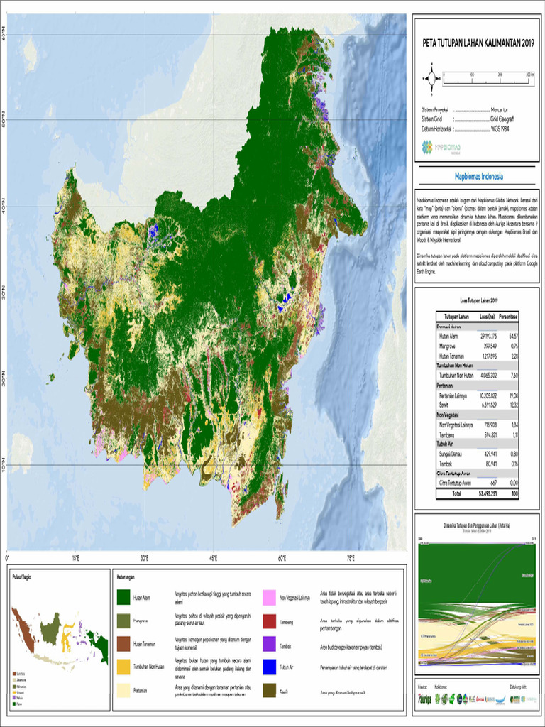 mapbiomas-indonesia-tutupan-lahan-kalimantan-2019 | PDF