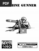 Machine Gunner Series - Google Search | PDF