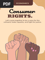 Consumer Rights Project Class 10 | PDF | Consumer Protection | Justice