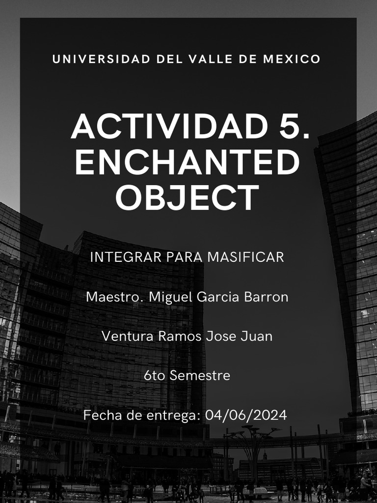 A5 JJVR | PDF | Experiencia