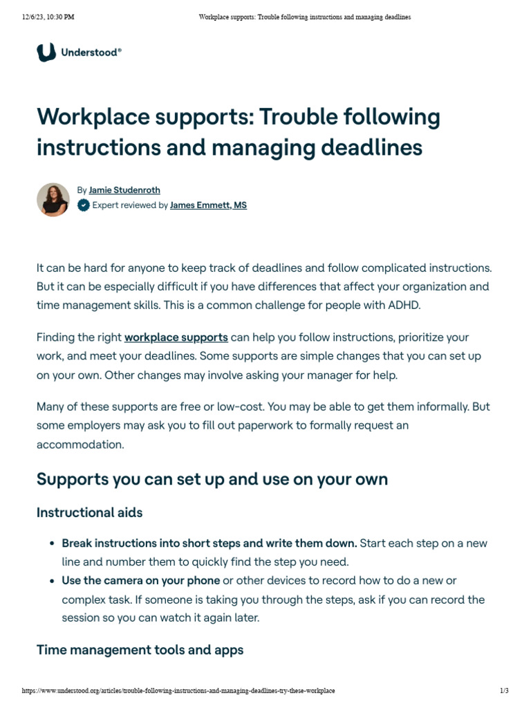 Understood_Workplace supports_ Trouble following instructions and ...