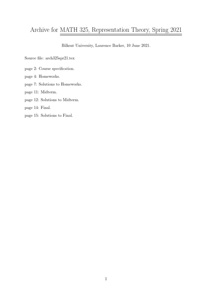 Arch 325 SPR 21 | PDF | Module (Mathematics) | Group (Mathematics)