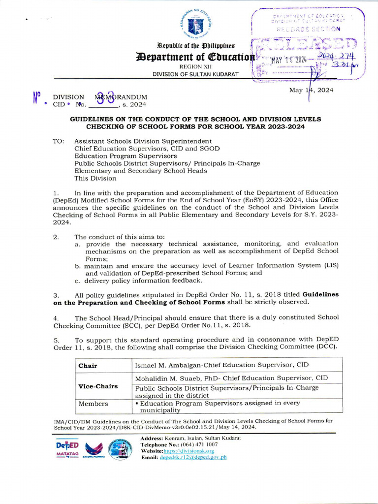 DM-CID No. 33, S. 2024 | PDF