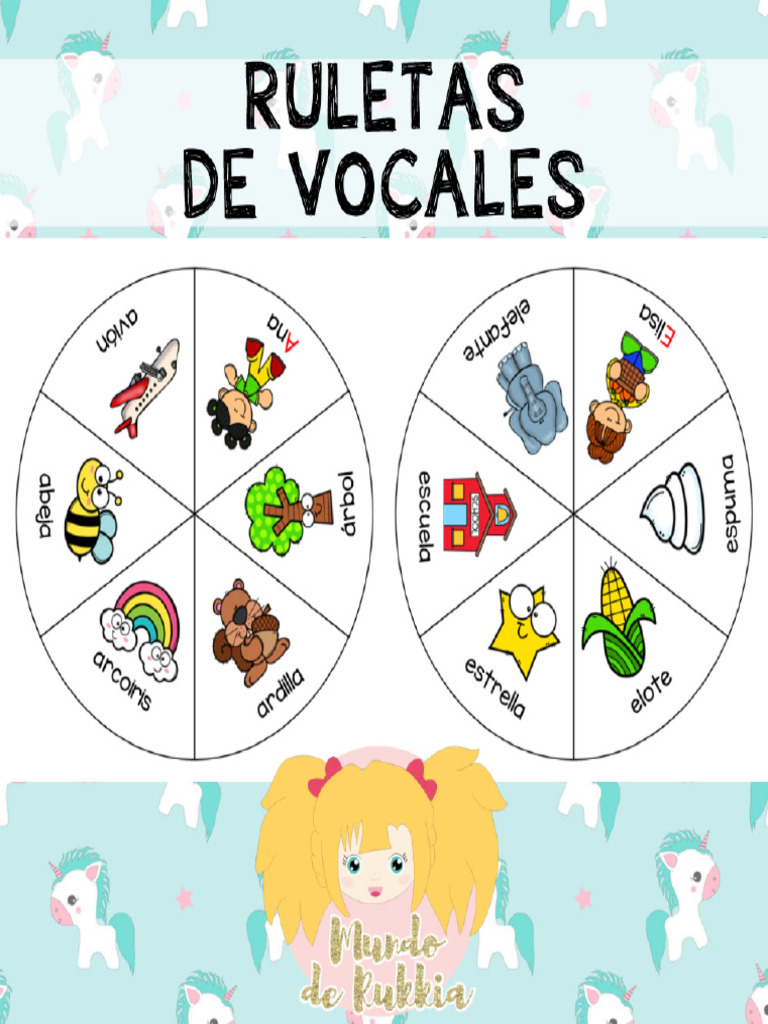 Ruleta de Vocales - Voces | PDF