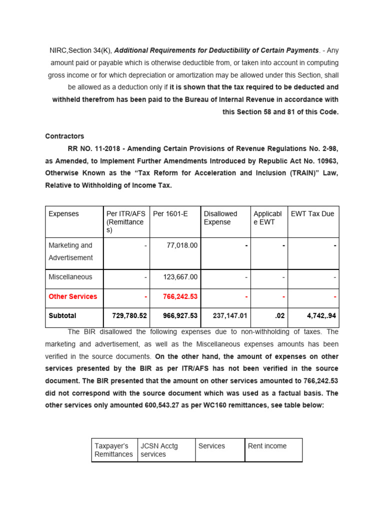 EWTDRAFT | PDF | Income Tax | Taxes