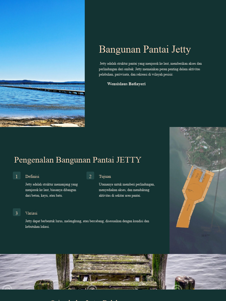 Bangunan Pantai Jetty | PDF
