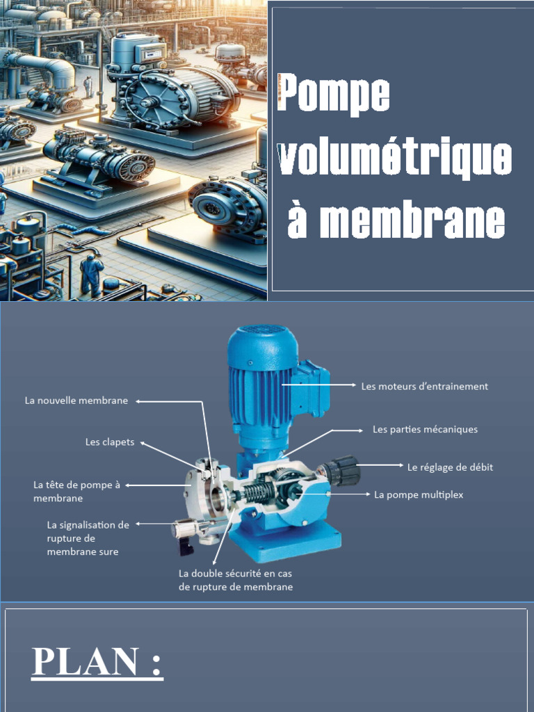 Pompe Volumétrique À Membrane | PDF | Pompe | Ingénierie mécanique