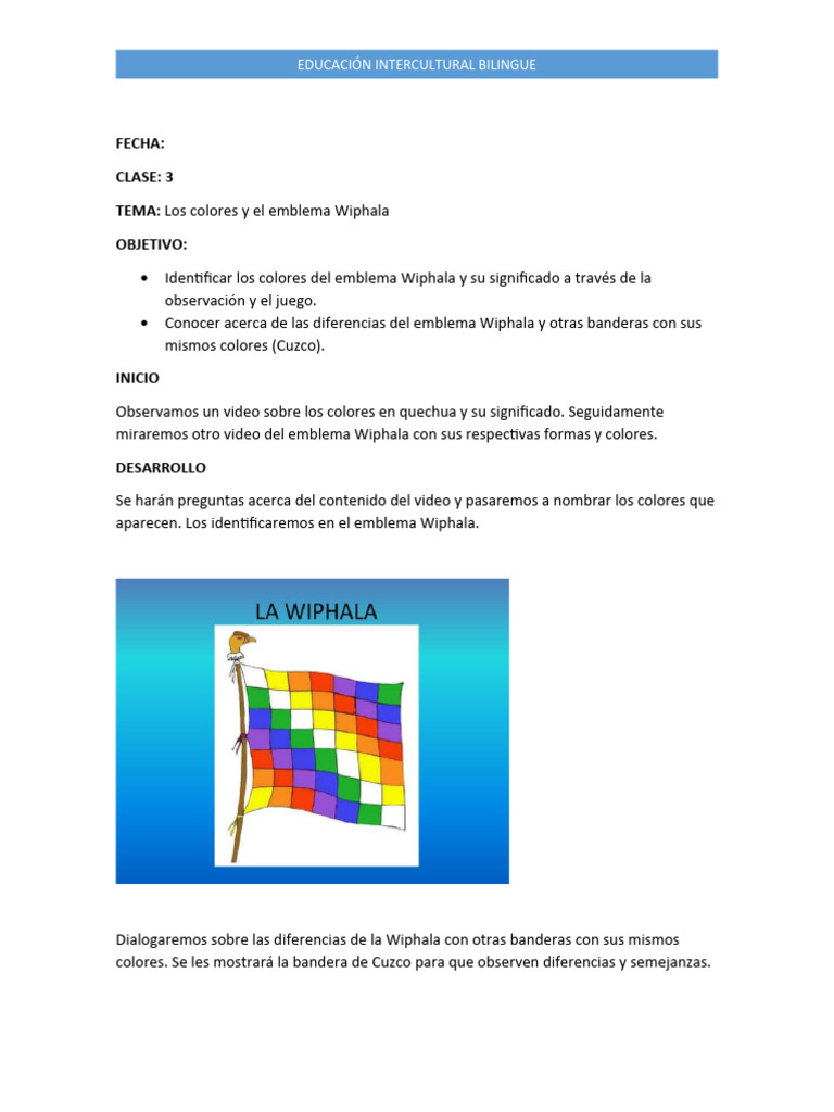 Colores y Emblemas Andinos | PDF | Color | Andes