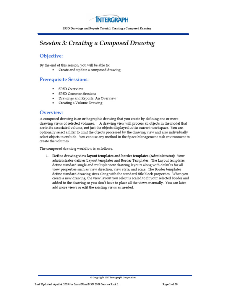 SP3D_Drawings and Reports_S3_tutorial | Download Free PDF | Windows Vista | Dialog Box