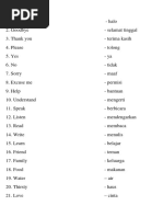 5000 Kosakata Bahasa Inggris | PDF