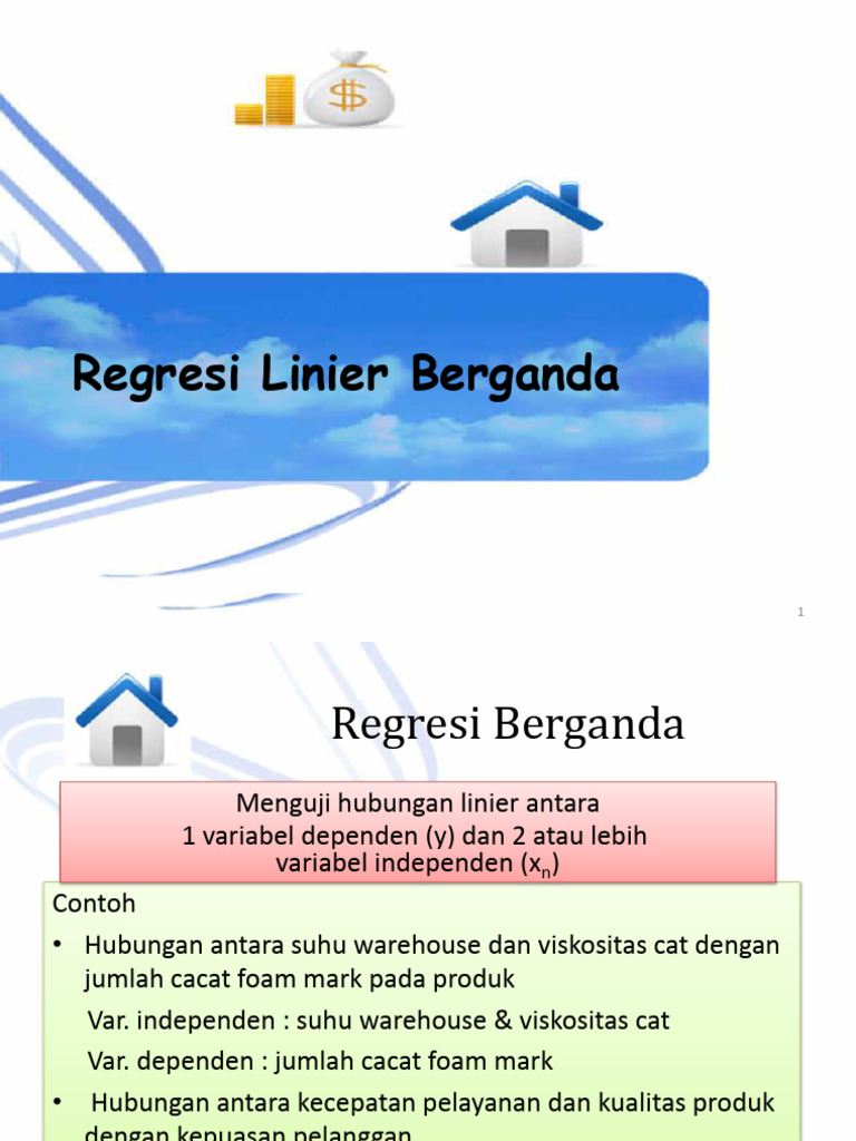 Contoh Regresi Linier Berganda | PDF