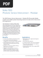 Nokia 1830 PSS 8, PSS 16ii, PSS 32 and PSI L Platforms Data Sheet EN ...