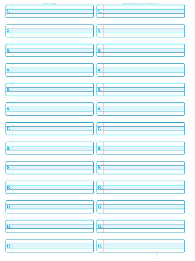 Hoja de Planas | PDF