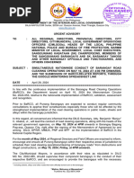 BARCO Executive Order | PDF | Government | Justice