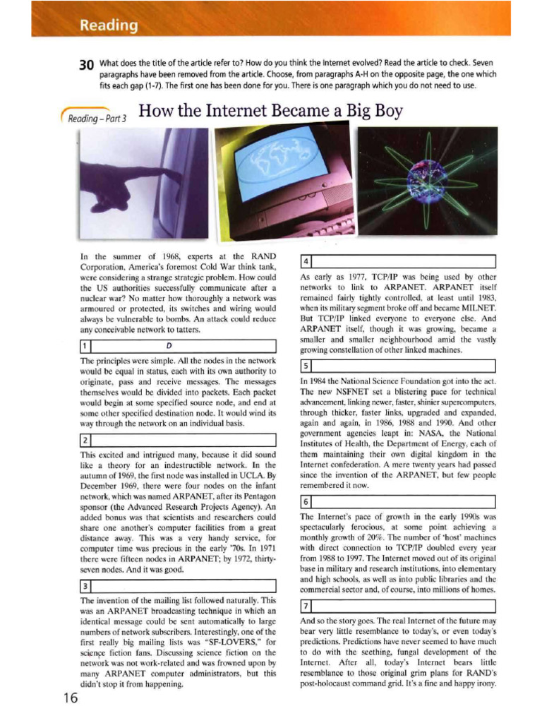 Cpe Gapped Text Set 3 Tests | PDF