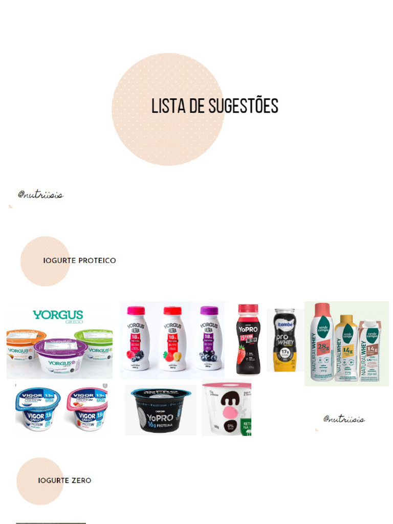 Lista de Sugest Es | PDF