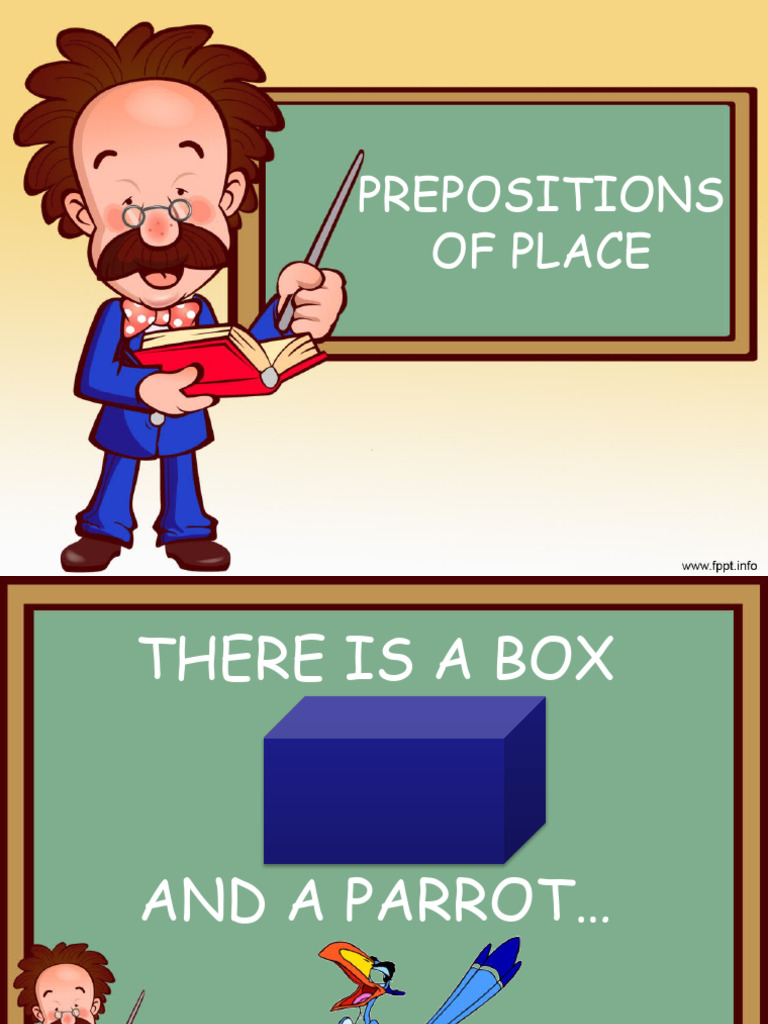 Prepositions for Kids | PDF