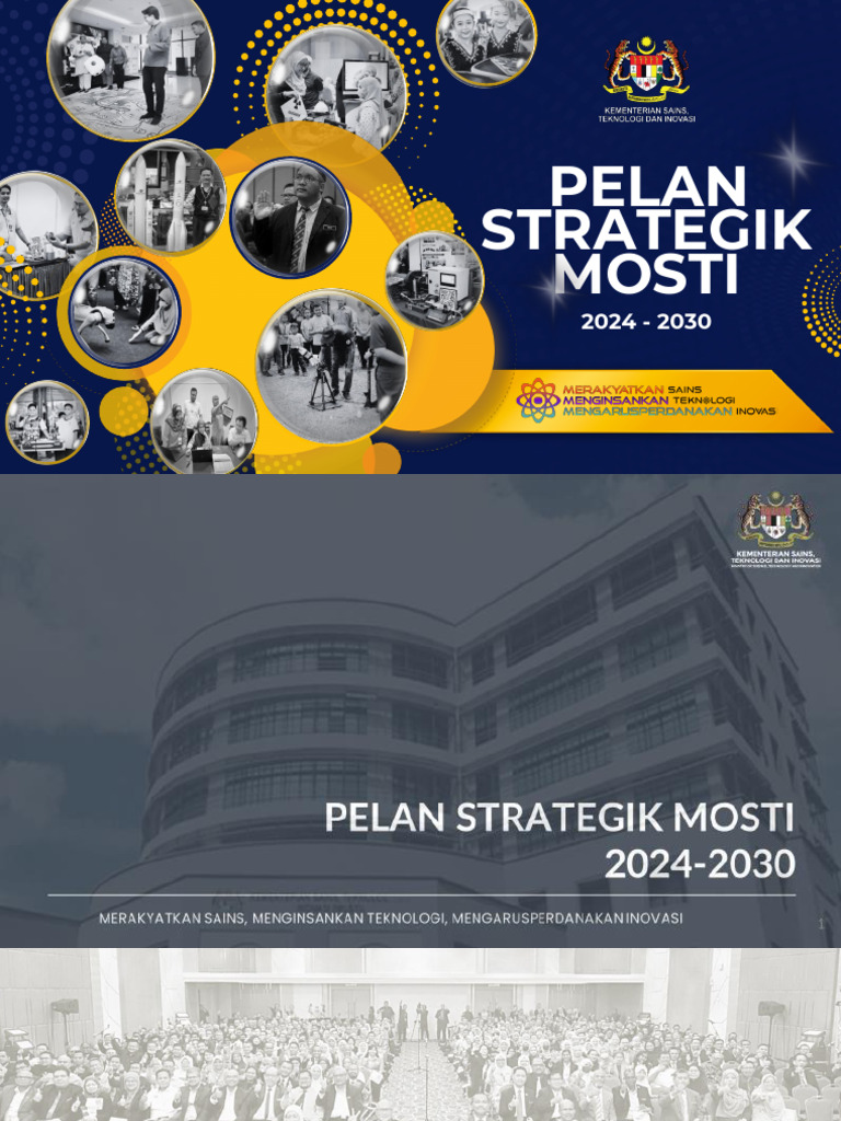 Pelan Strategik MOSTI 2024 2030 | PDF