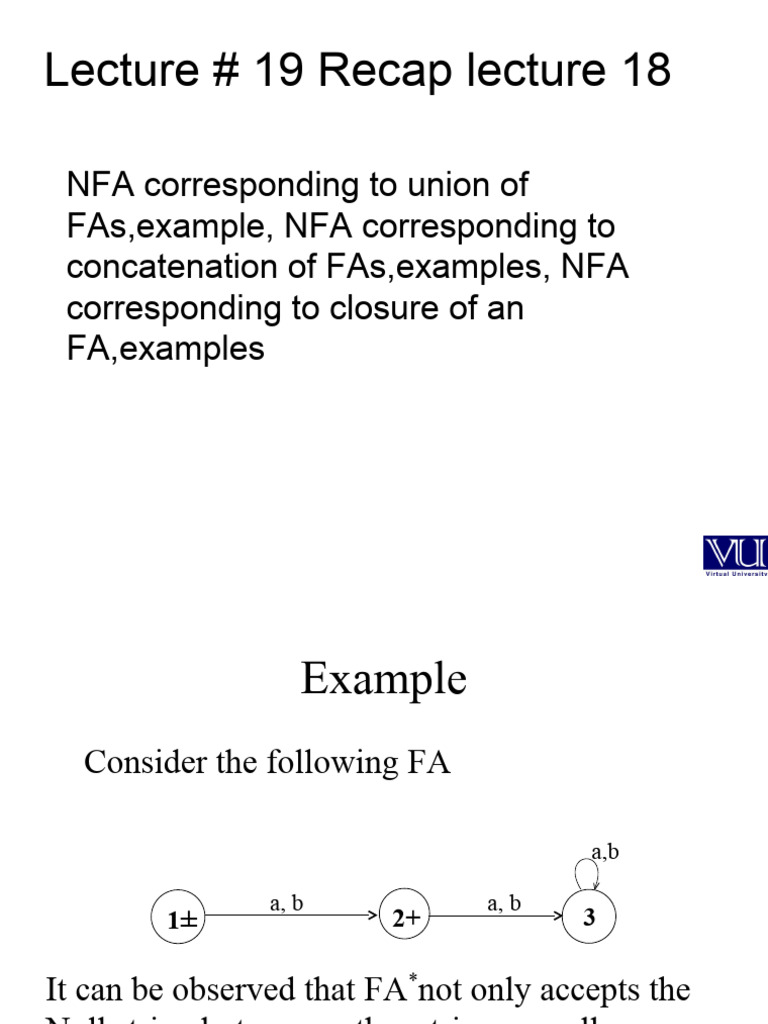 Lesson 19 | PDF | String (Computer Science) | Mathematical Proof