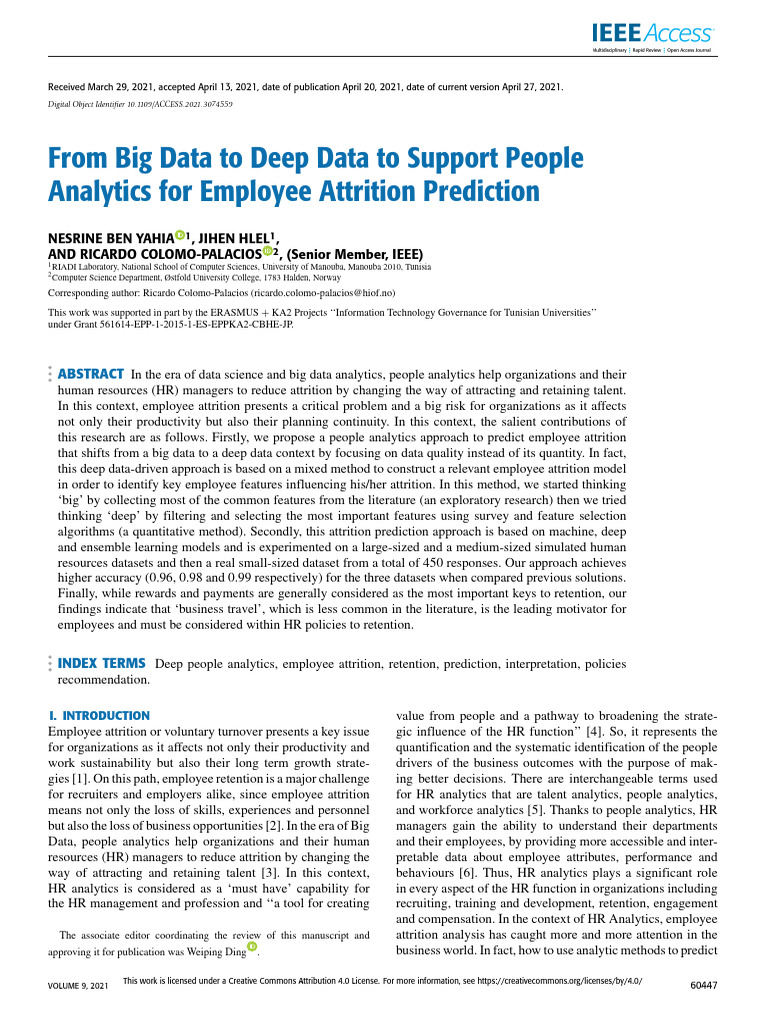 From Big Data To Deep Data To Support People Analytics For Employee ... From Big Data To Deep Data To Support People Analytics For Employee ...