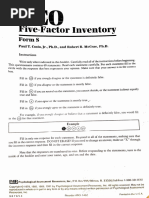 CAARS - Observer Report Short Version | PDF