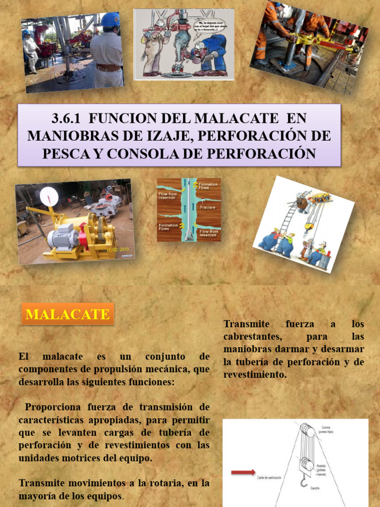 Dokumen - Tips Funcion Del Malacate en Maniobras de Izaje | PDF ...