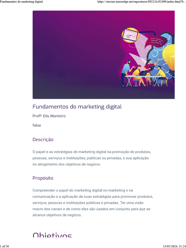 Fundamentos Do Marketing Digital | PDF | Rede mundial de computadores ...