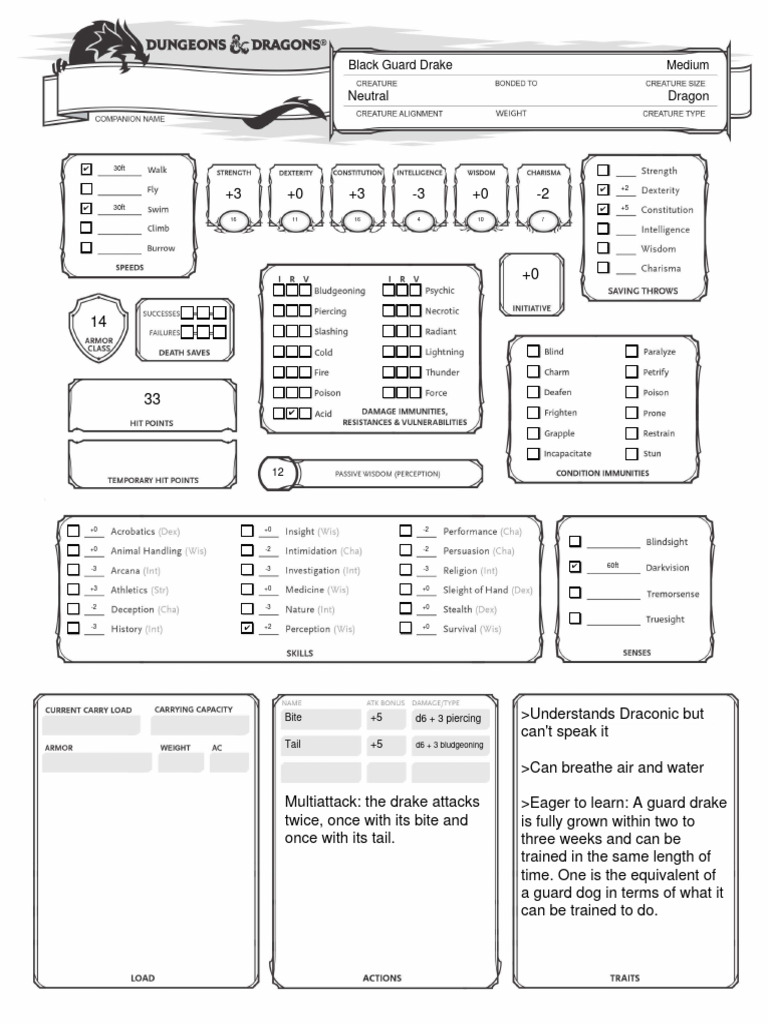 Black Guard Drake | PDF