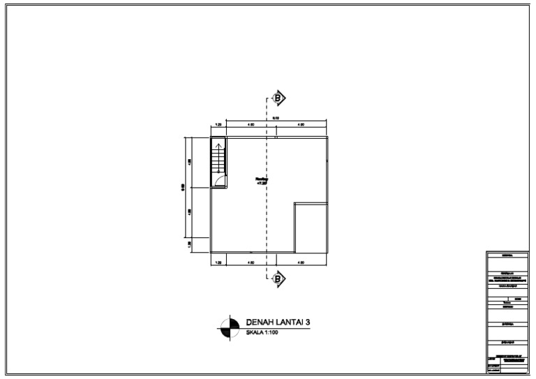7 Denah Rooftop | PDF