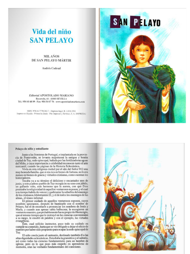 7 San Pelayo - Vida de Santos | PDF