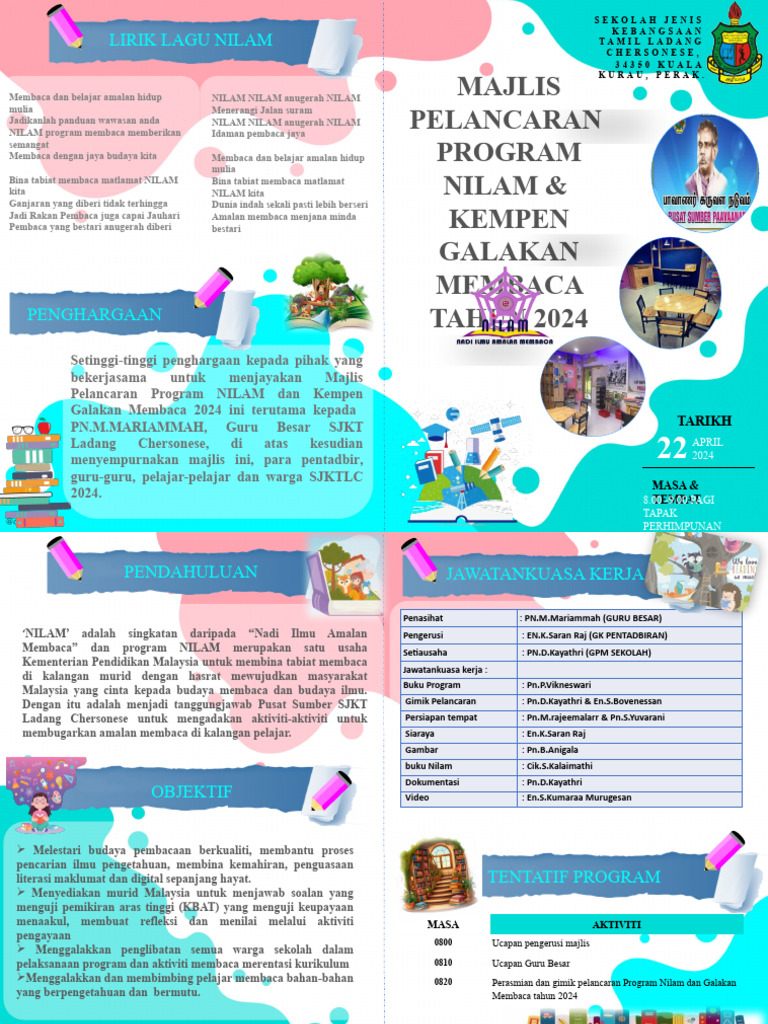 BUKU PROGRAM PELANCARAN NILAM 2024 | PDF