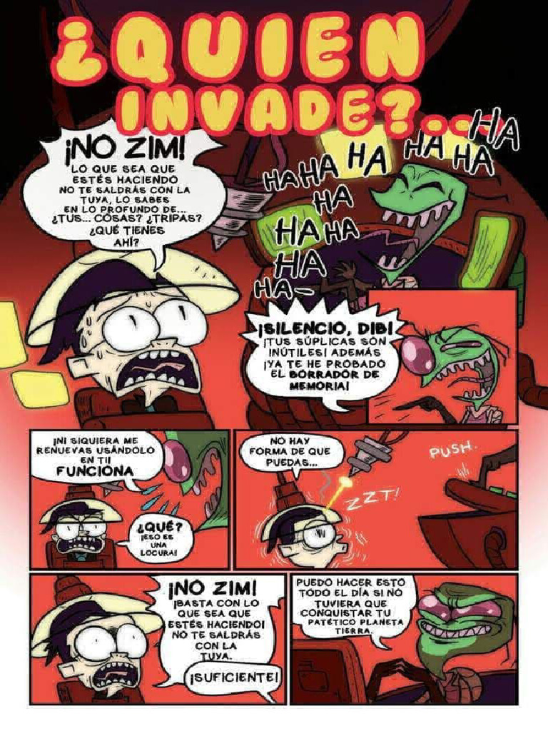 Invasor Zim - Extra 4 en Español. | PDF
