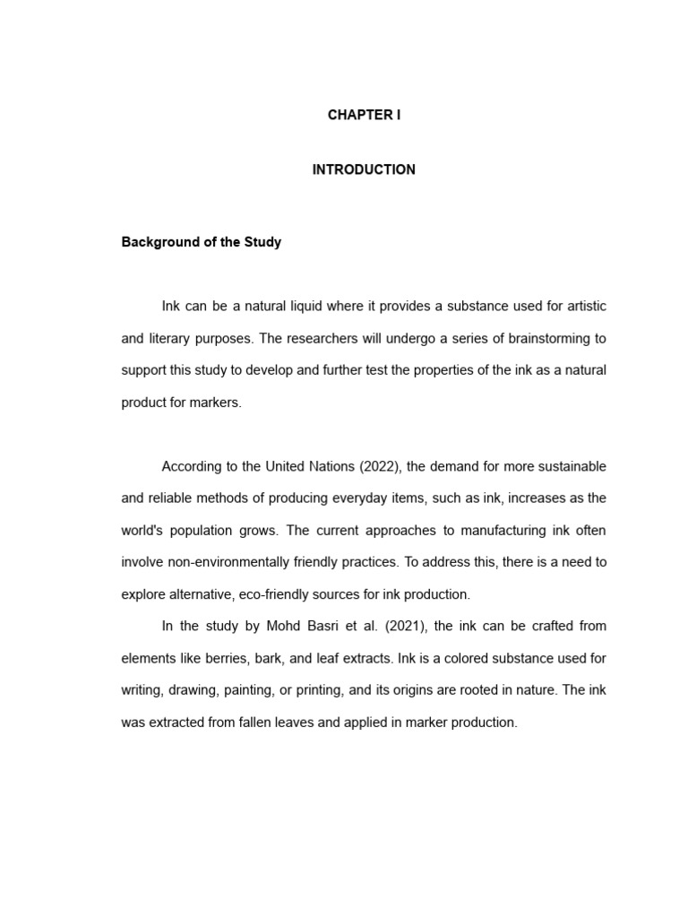 Alugbati and Henna As Ink | PDF | Ink