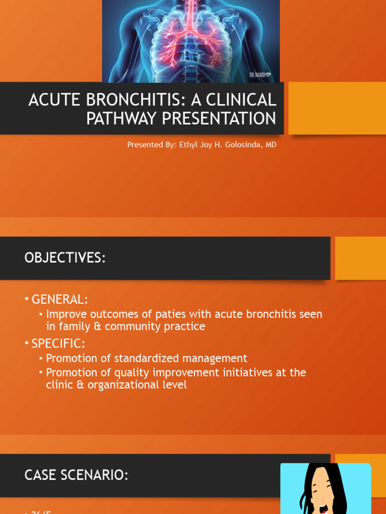 ACUTE BRONCHITIS | PDF | Bronchitis | Medicine