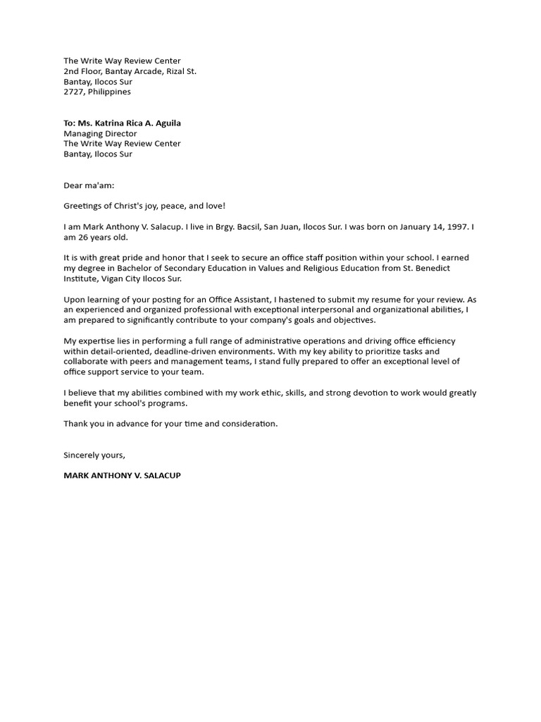 The Write Way Review Center | PDF