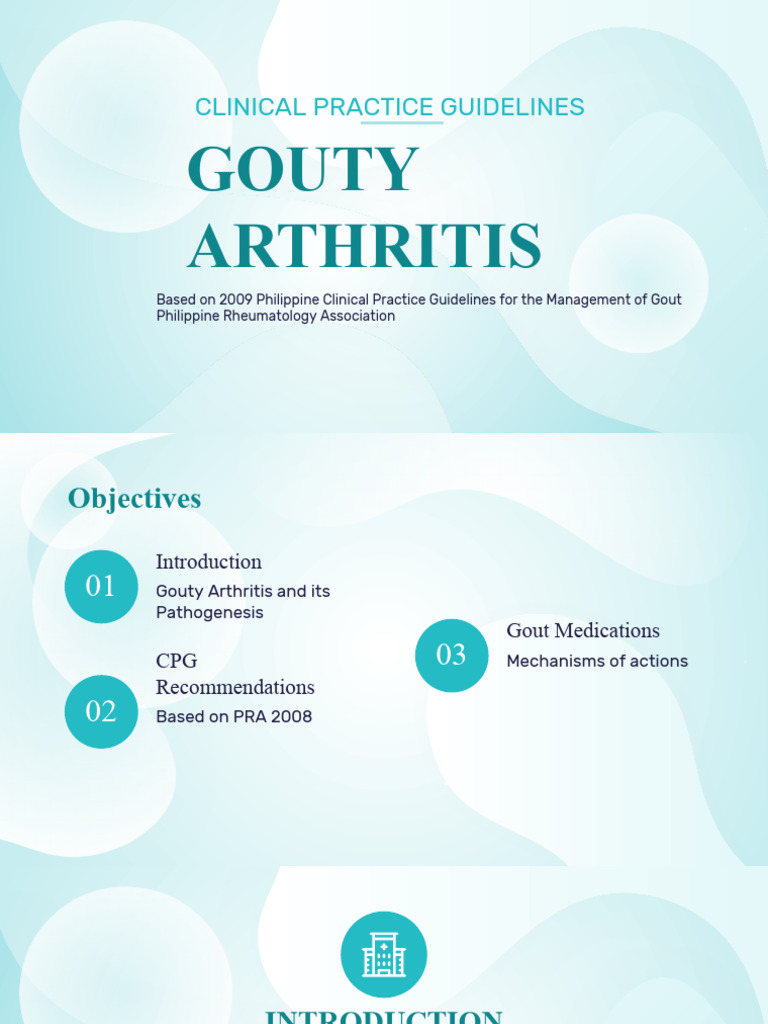 Gout CPG 2009 | PDF | Gout | Clinical Medicine