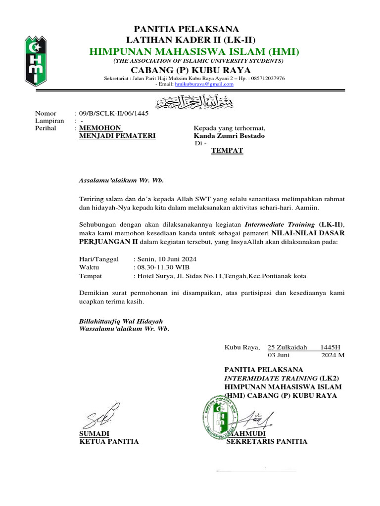 UNDANGAN NDP II Kanda ZUMRI | PDF