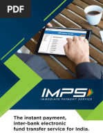 IMPS Circular 61 Standardization of Account Statement Narration For IMPS Transactions | PDF