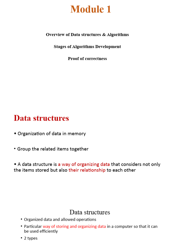 1-Introduction To Data Stage and Algorithm-22!05!2024 | PDF | Area ...