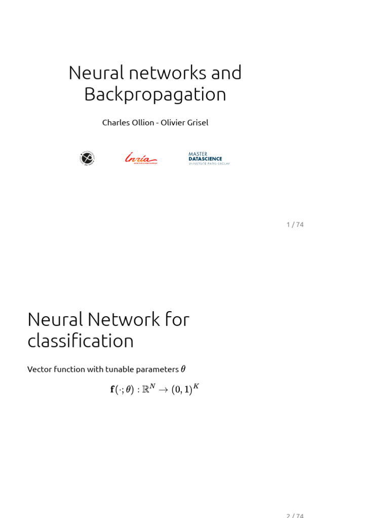Deep Learning Lectures - 2 | PDF | Artificial Neural Network | Artificial Intelligence